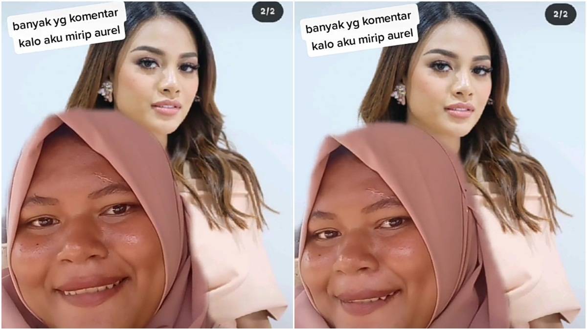 Wanita Ini Dibilang Mirip Aurel Hermansyah, Netizen: Iya, Aurel yang Dulu