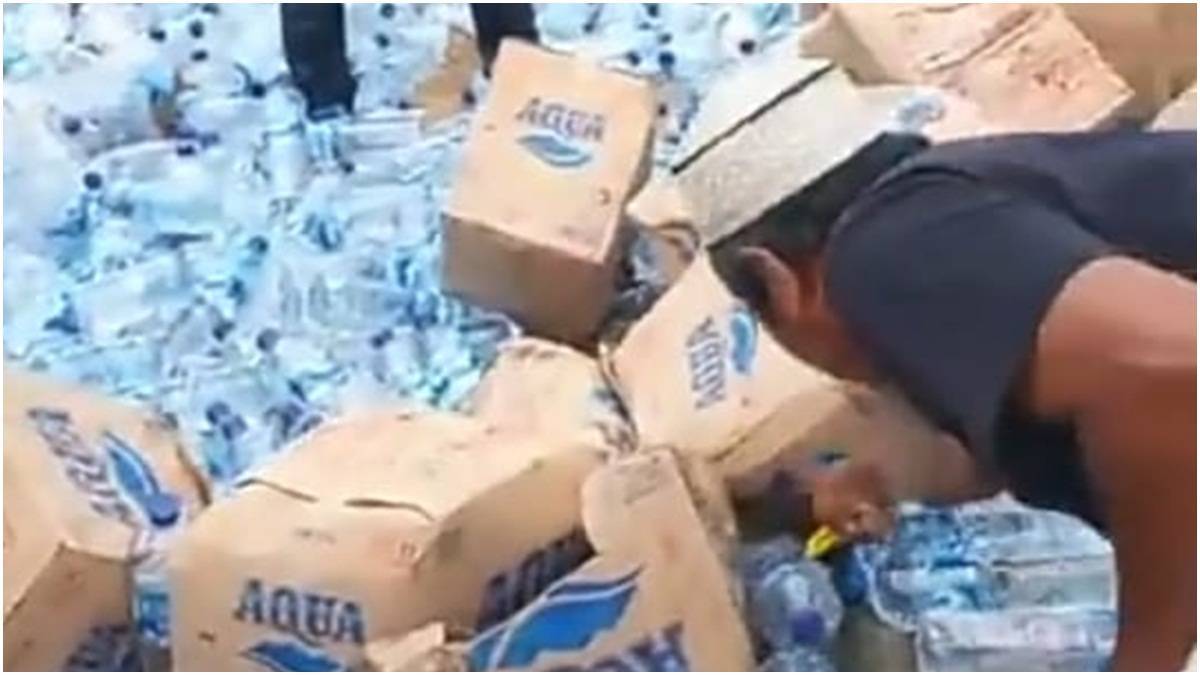 Viral, Warga Buang Ribuan Air Minum Botol Aqua, Katanya Boikot Produk ...