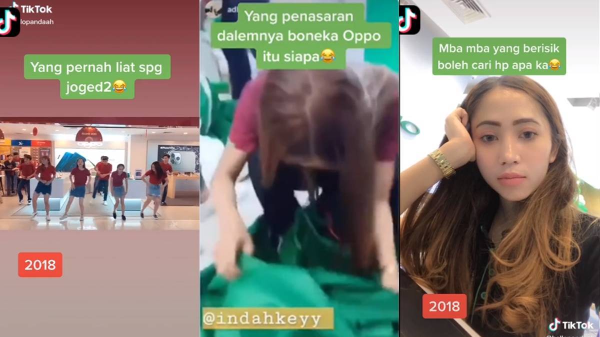 Wanita Cantik Ini Jadi Maskot Boneka Saat Jadi SPG Ponsel