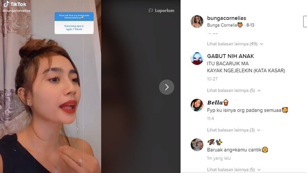 Wanita Ini Jelaskan Arti Kata Kanciang, Komentar Netizen Malah Ngakak