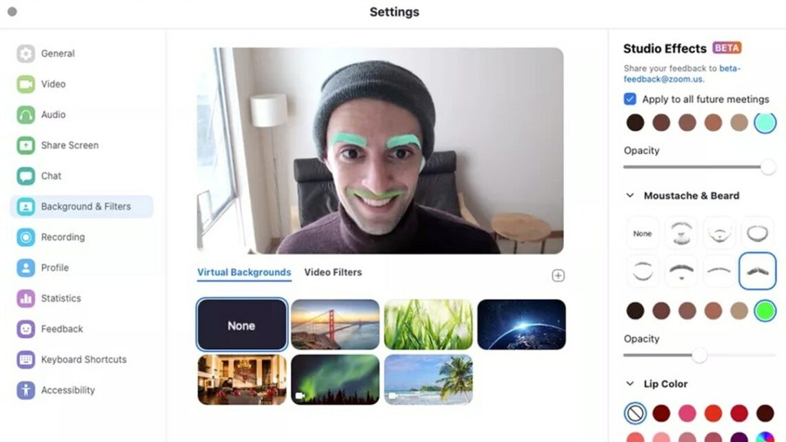 Zoom Kini Bisa Pakai Filter dan Efek Wajah, Begini Caranya