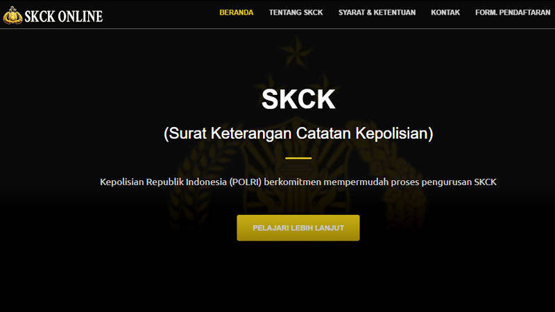 Pengurusan SKCK Dipermudah, Bisa dari Rumah, Cek Caranya di Sini