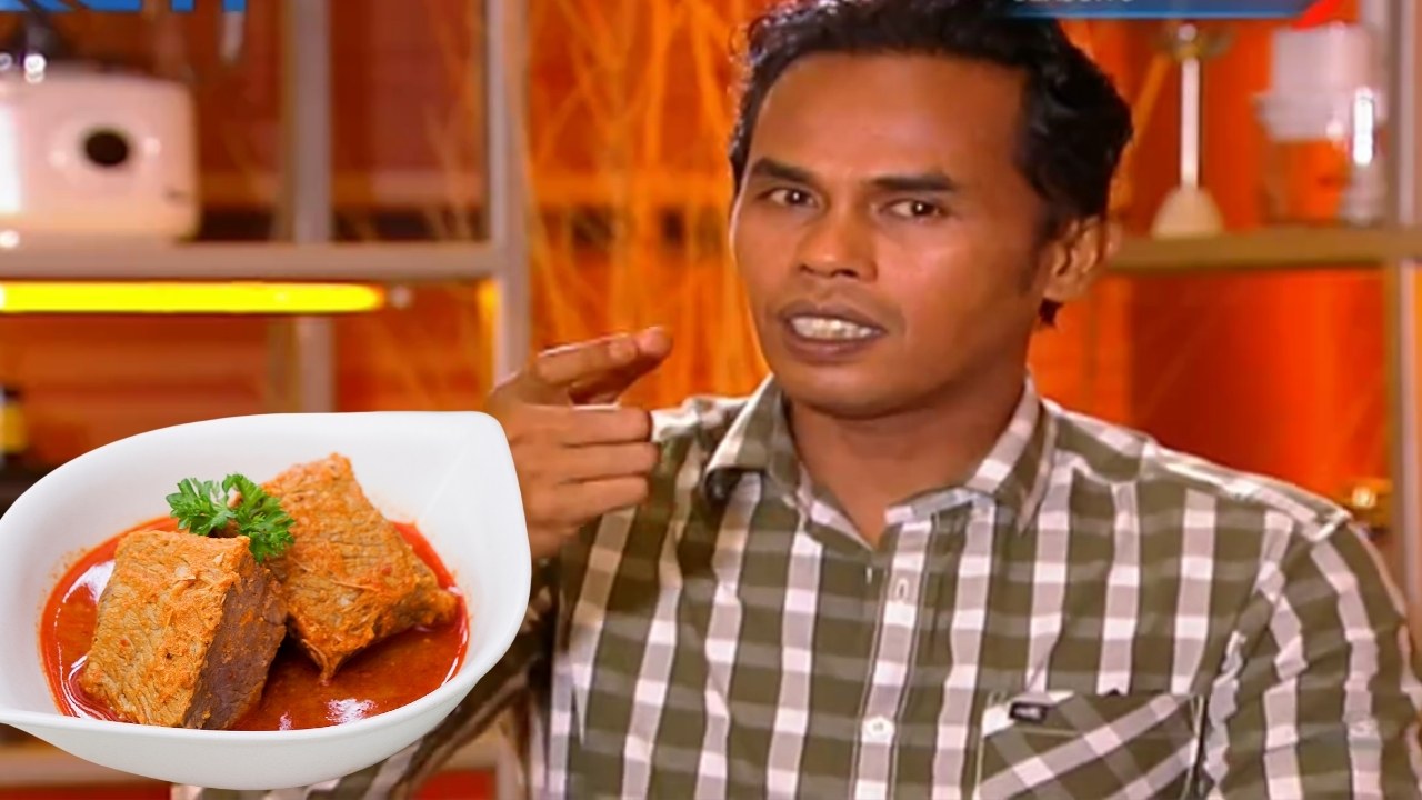 Adi Masak Rendang Asam Padeh di MasterChef Indonesia Episode 9, tapi ...