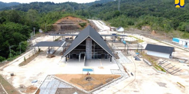 Melihat Progres Pembangunan PLBN Terpadu Jagoi Babang Berbiaya RpR209 Miliar, Ini Fasilitasnya