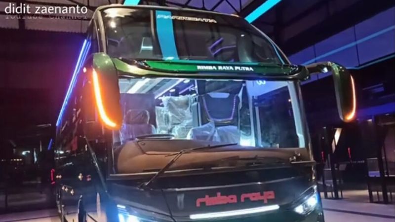 Pecah Rekor dan Gantengnya Minta Ampun!! PO Rimba Raya Rilis Bus ...
