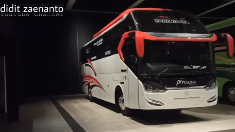 PO Pesona Rilis Bus Pariwisata Terbaru, Pakai Body SR2 Laksana dan ...