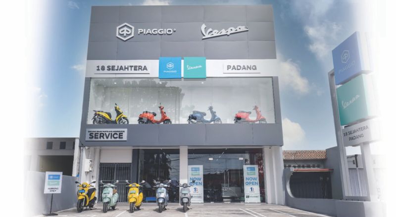 Dealer Piaggio dan Vespa Hadir di Kota Padang, Cek Promonya hingga ...