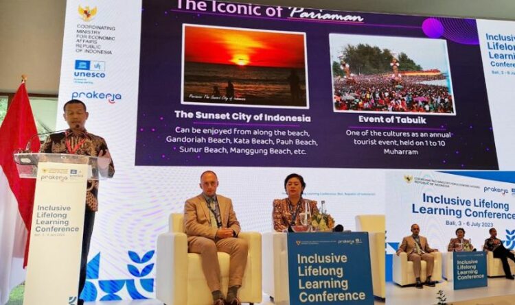 Genius Umar Jadi Pembicara UNESCO Inclusive Lifelong Learning Conference