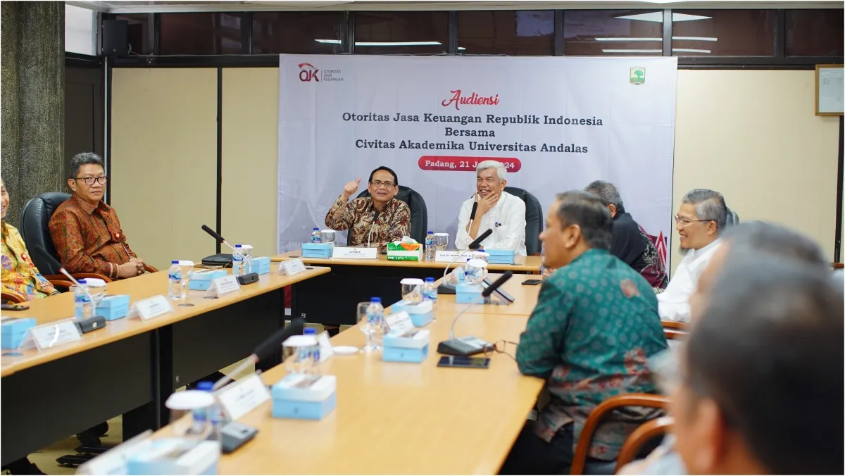 OJK dan Unand Jalin Kerjasama Tingkatkan Literasi Keuangan Mahasiswa