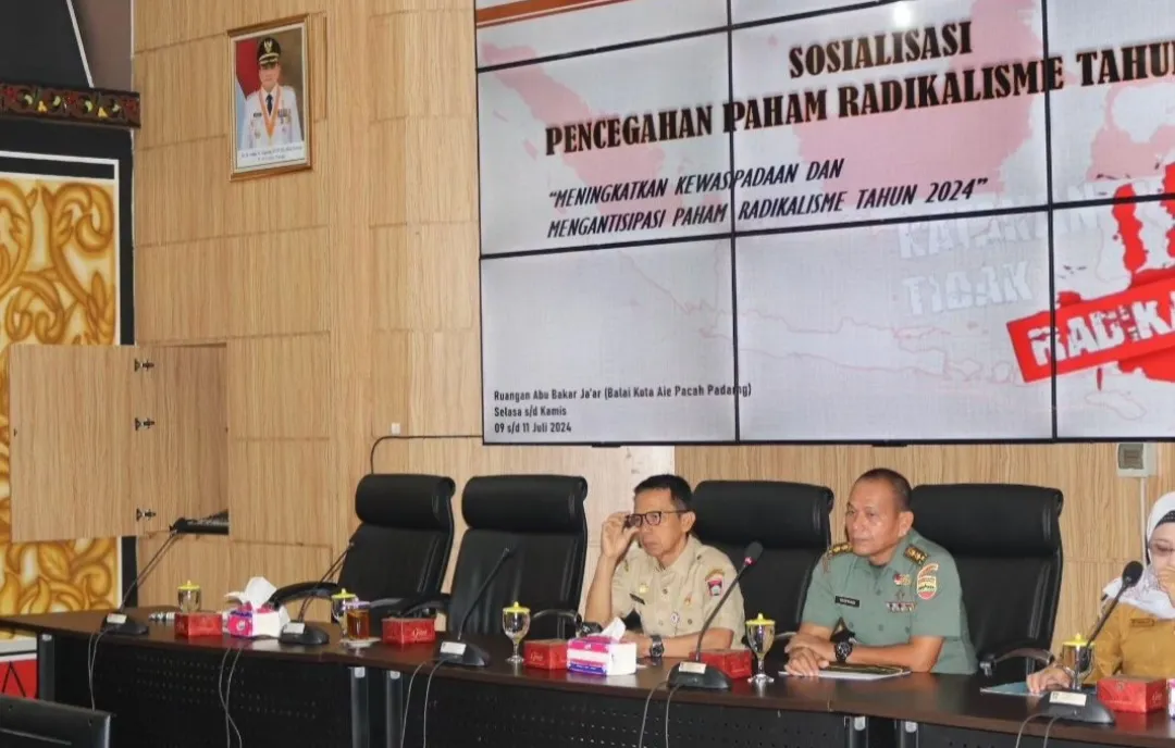Sosialisasi Pencegahan Paham Radikalisme Digelar di Padang, Upaya Menjaga Kedamaian Kota