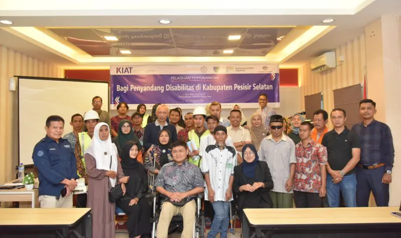 Penyandang Disabilitas Pessel Siapkan Skill untuk Bekerja di Bidang ...