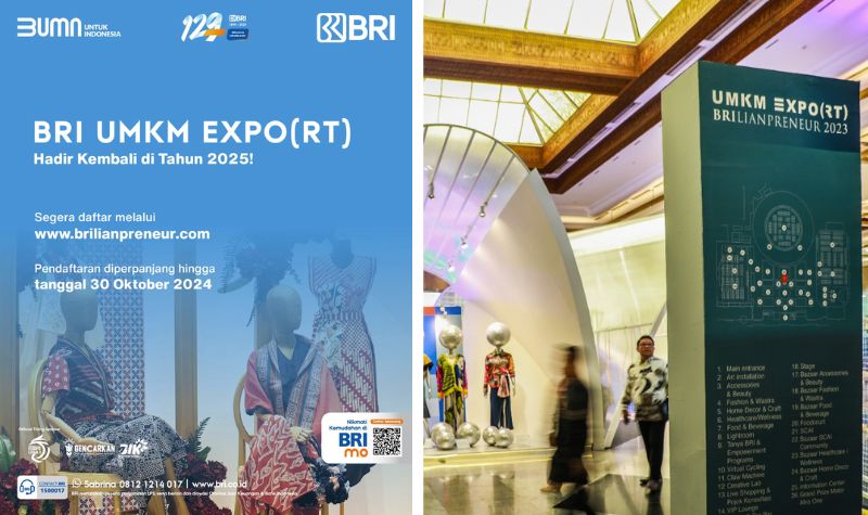 'BRI UMKM EXPO(RT) 2025' Ajang UMKM Masuk Pasar Global, Ini Syarat dan Link Daftarkan Usaha